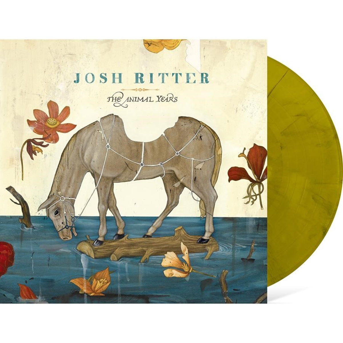 The Animal Years (Opaque Yellow with Black Swirl Edition) - Josh Ritte ...