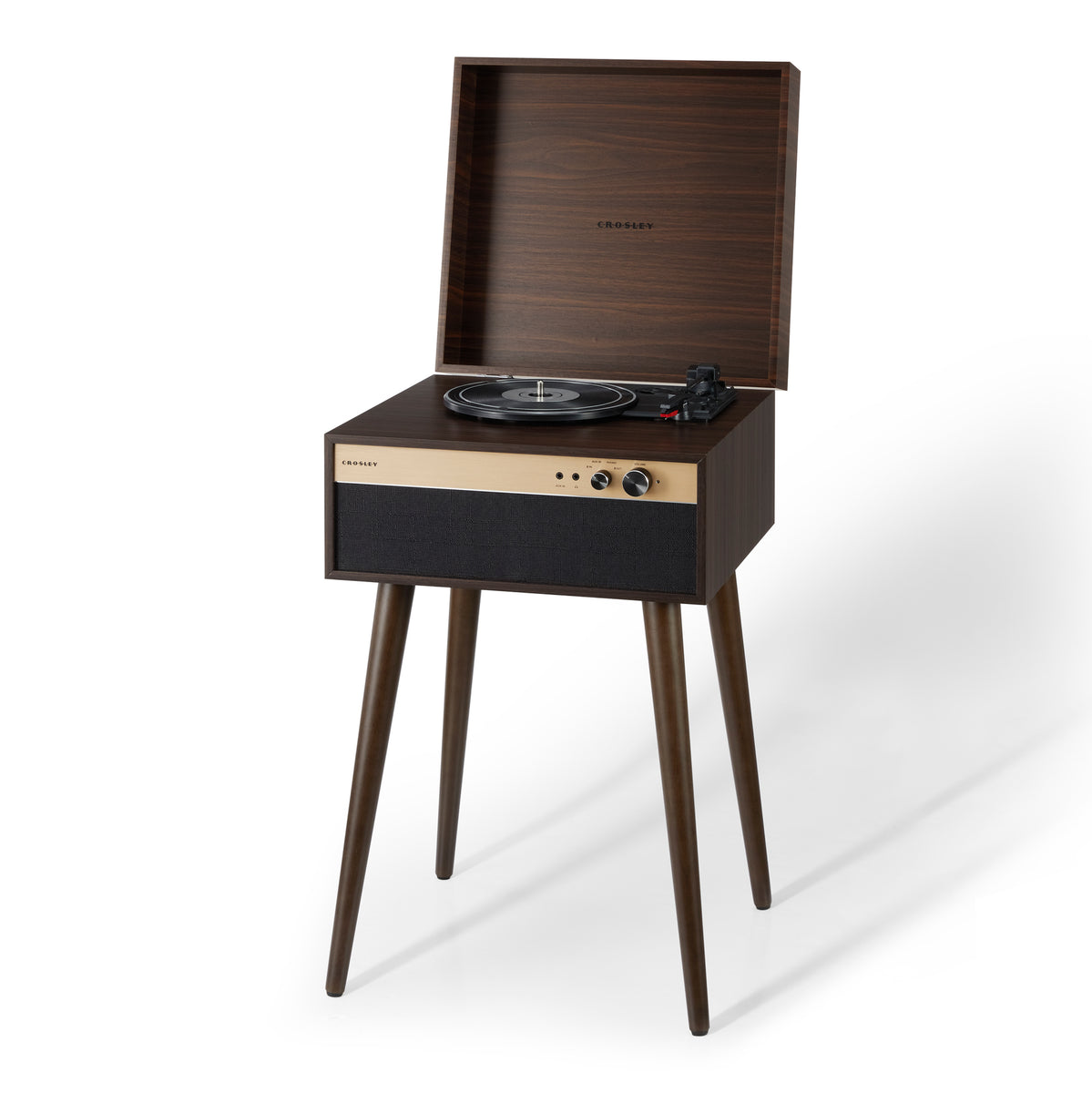 Crosley Jasper Turntable - Walnut [Tech & Turntables] – Golden Discs