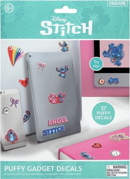 Lilo & Stitch: Stitch Puffy - Gadget Decals [Sticker] – Golden Discs