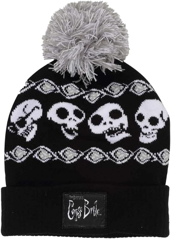 Corpse Bride – Skeleton Band Snow Beanie [Hat] – Golden Discs
