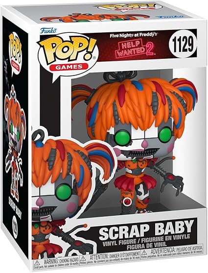 Funko POP! Games: Five Nights at Freddy's: Help Wanted 2 - Scrap Baby ...