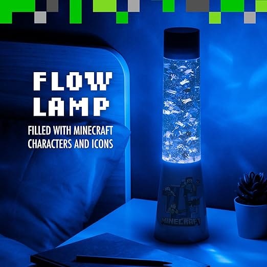 Minecraft Glitter Lava, Flow Mood Lighting [Lamp] – Golden Discs