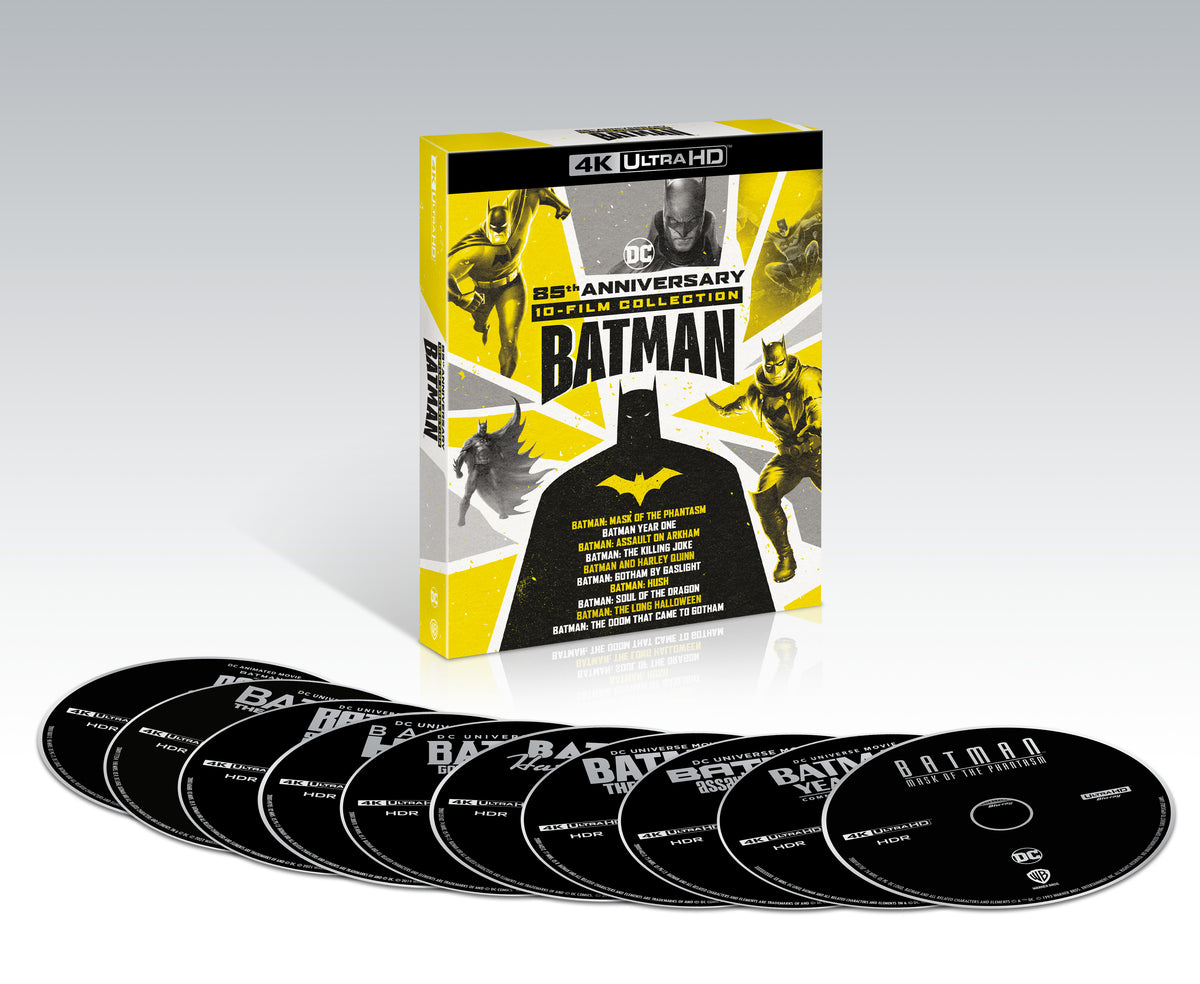 Batman: 85th Anniversary 10-film Collection [4K UHD] – Golden Discs