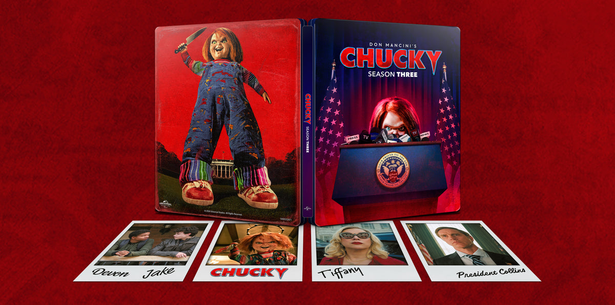 Chucky: Season Three (Steelbook) - Zackary Arthur [BLU-RAY] – Golden Discs