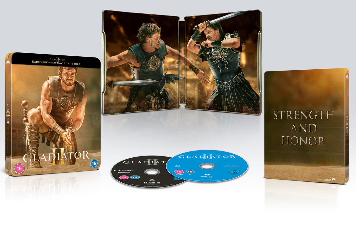 Gladiator II (Steelbook) - Ridley Scott [4K UHD] – Golden Discs