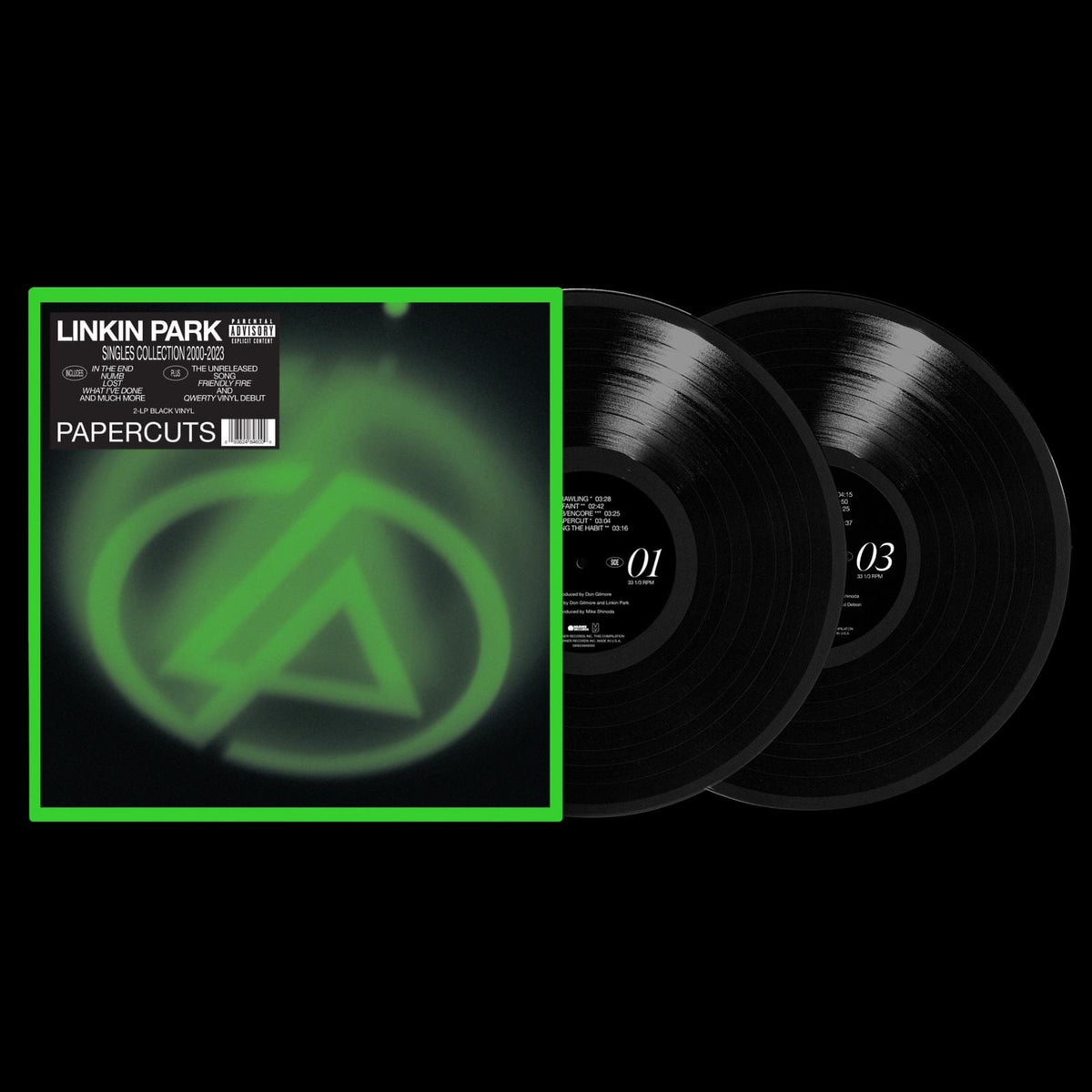 Papercuts: Singles Collection (2000-2023) - Linkin Park [VINYL ...