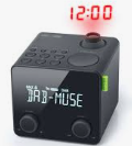 Muse Projection Clock Radio with DAB+/FM [Accessories] – Golden Discs