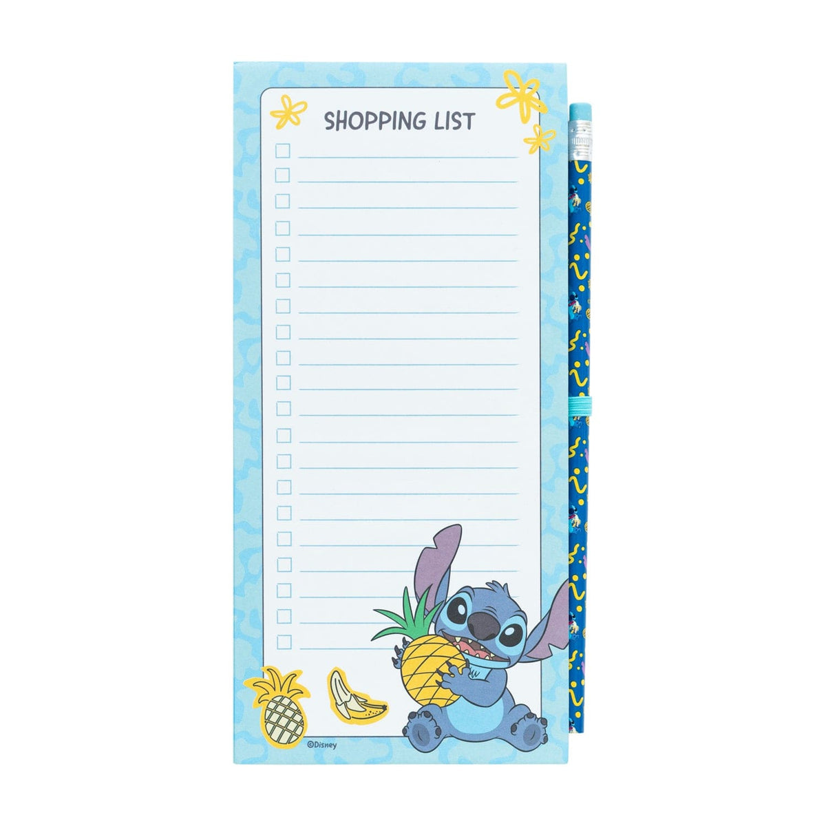DISNEY STITCH TROPICAL MAGNETIC NOTEPAD [Stationery] – Golden Discs