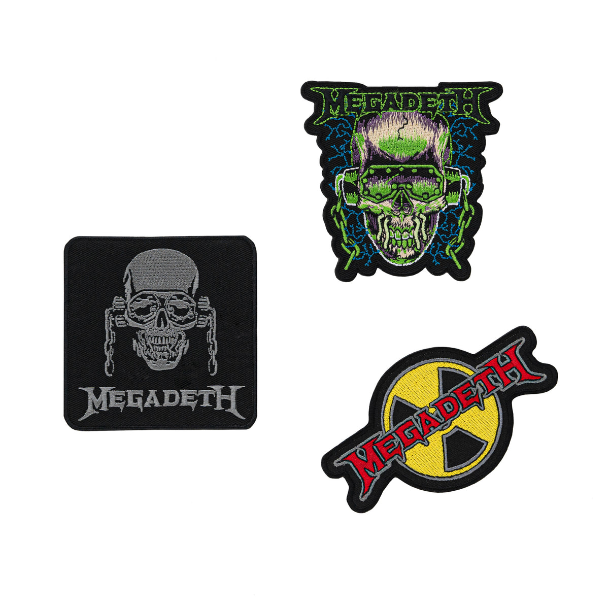 Megadeath - 5 piece Patch Set [Posters & Merchandise] – Golden Discs