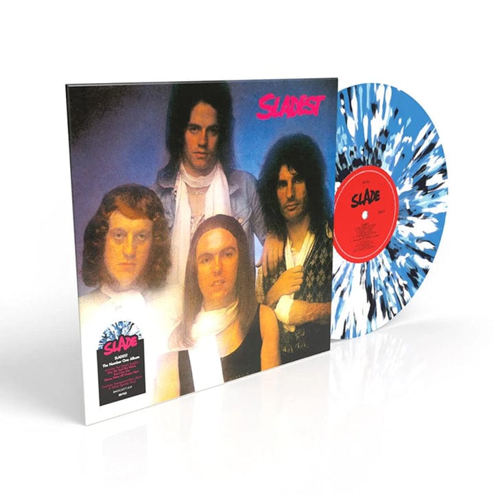 Sladest (Blue, Black & White Splatter Edition) - Slade [Colour Vinyl ...