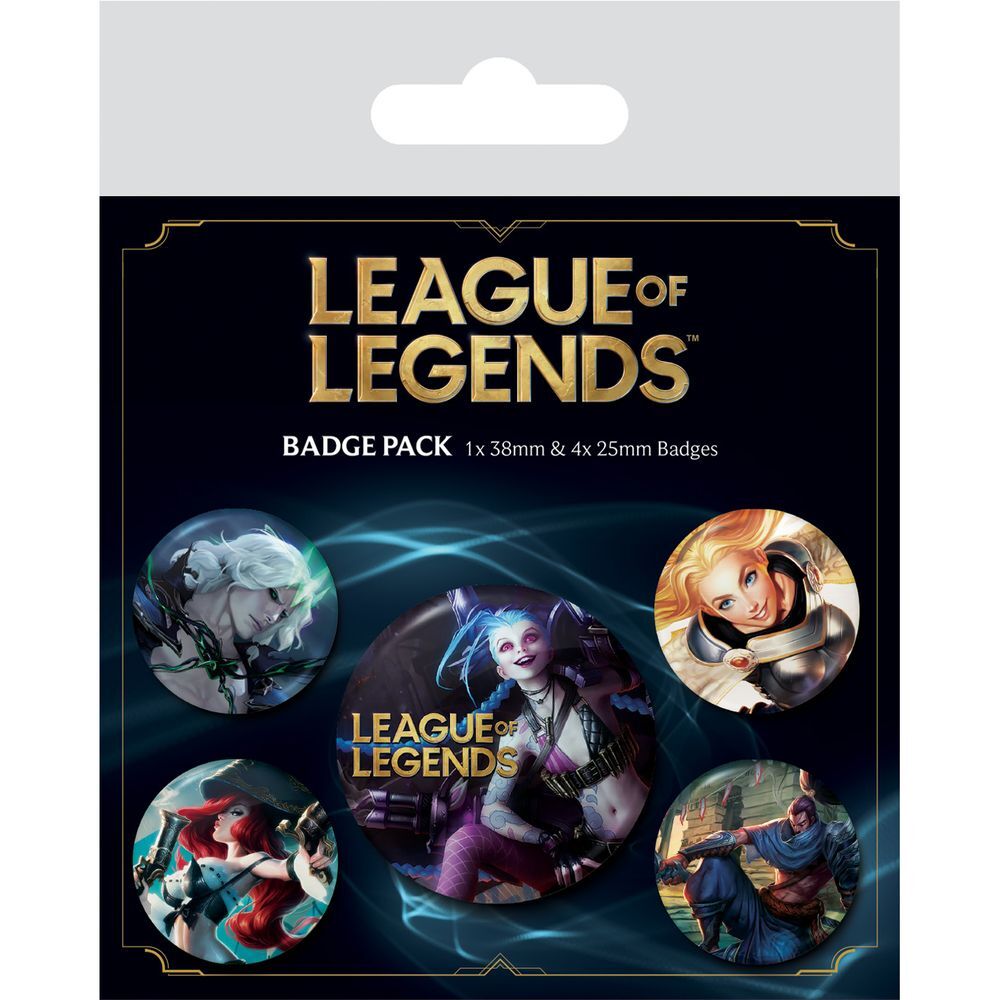 League of Legends Set 5 badge [Badge] – Golden Discs