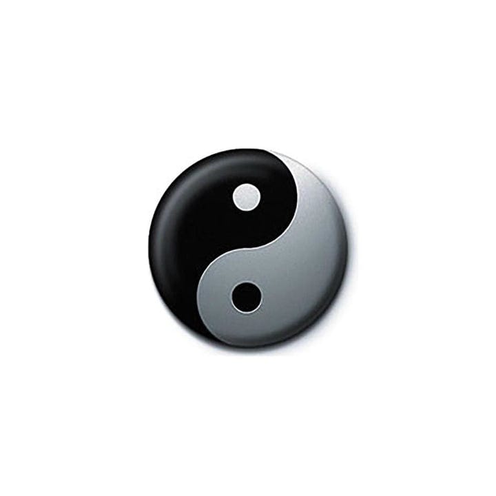 Yin Yang Pin [Badge] – Golden Discs