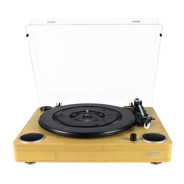 JAM Sound Plus - Turntable (Wood) [Tech & Turntables] – Golden Discs