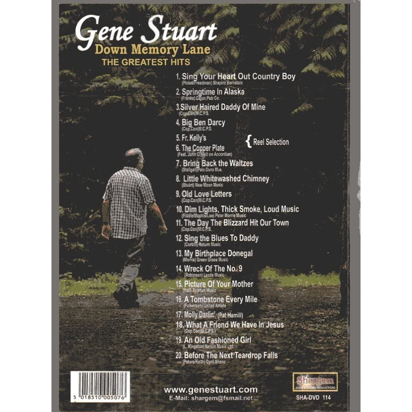 Gene Stuart - "Down Memory Lane" 20 Greatest Hits – Golden Discs