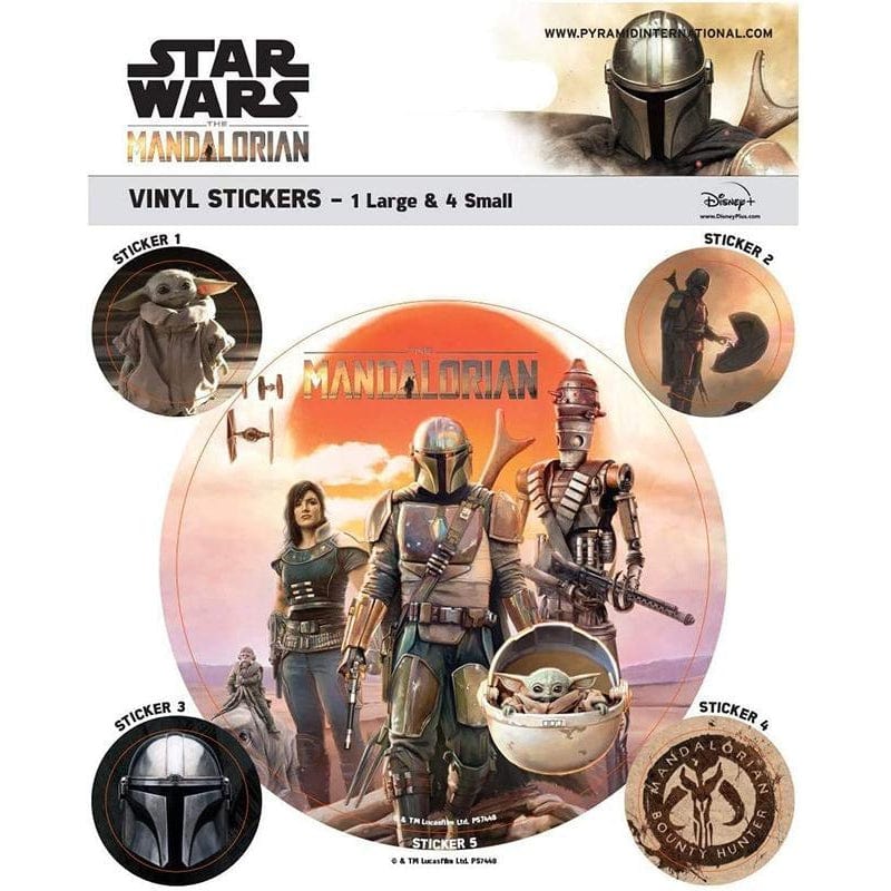 Star Wars - The Mandalorian [Stickers] – Golden Discs