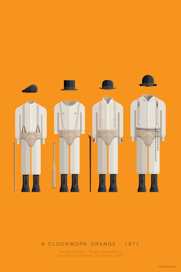 A Clockwork Orange (1971) Print Frame [Posters & Merchandise] – Golden ...